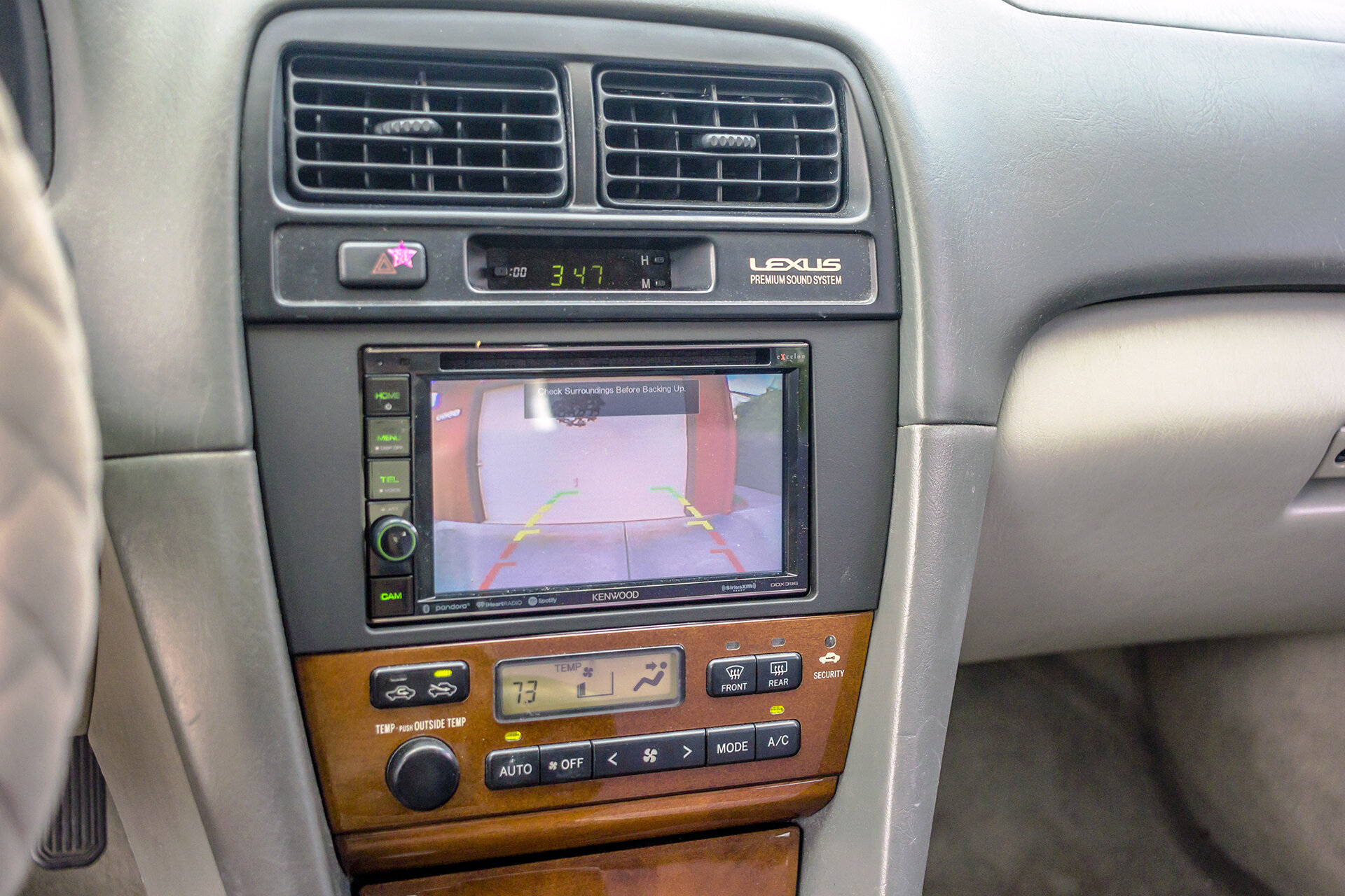2000 Lexus ES300 Radio and Camera — On-site mobile services in San Diego
