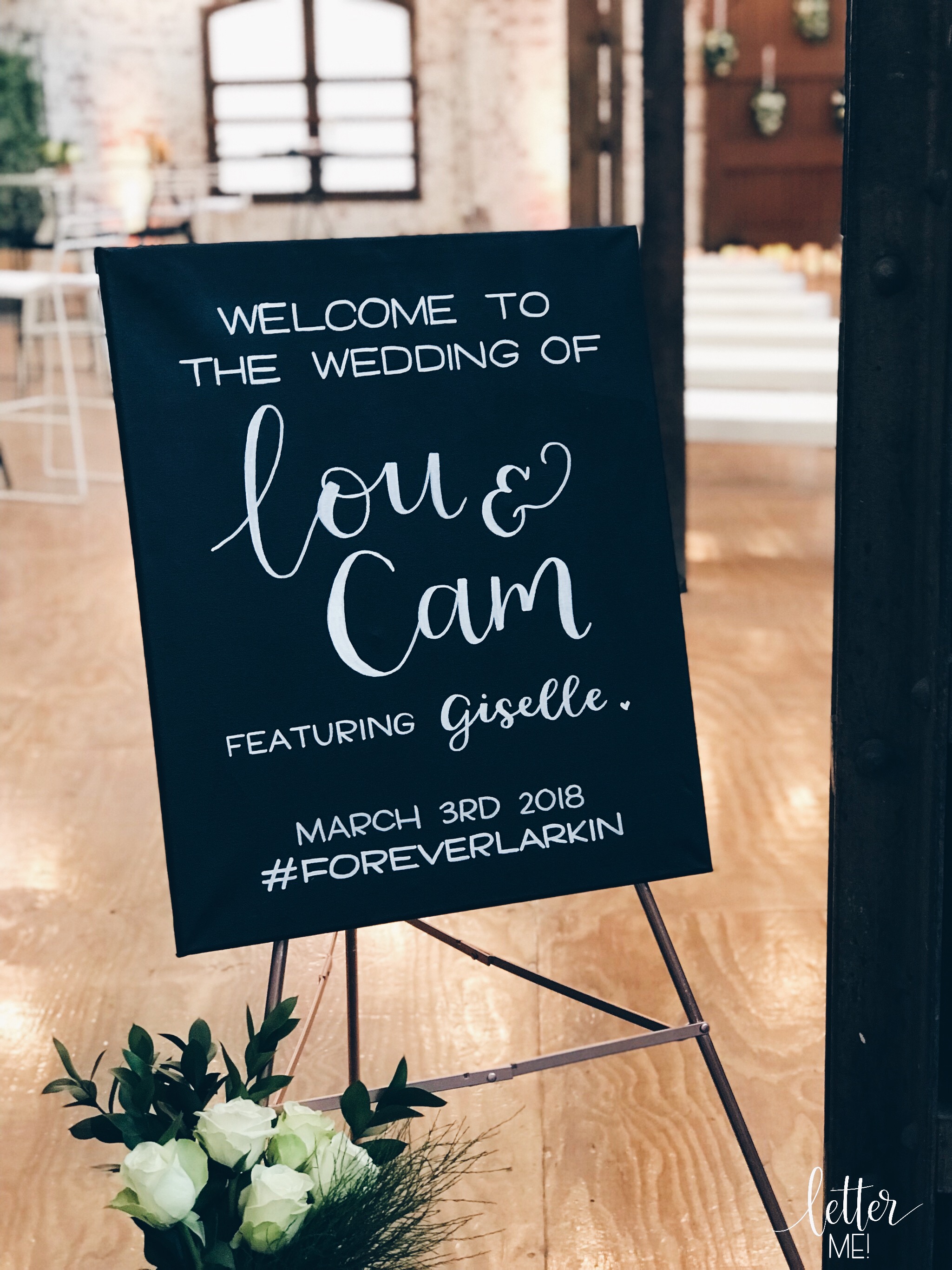 Custom Calligraphy, hand lettering and signage for mirrors and ...