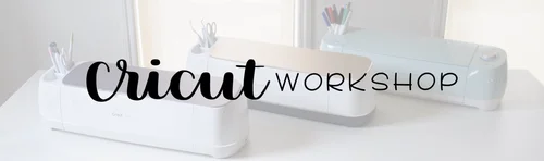 Beginner Cricut Workshops — Letter Me!