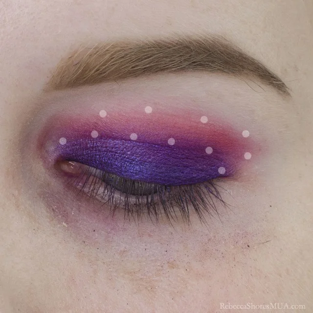How to Apply Sunset Inspired Eyeshadow Tutorial — rebeccakshores.com
