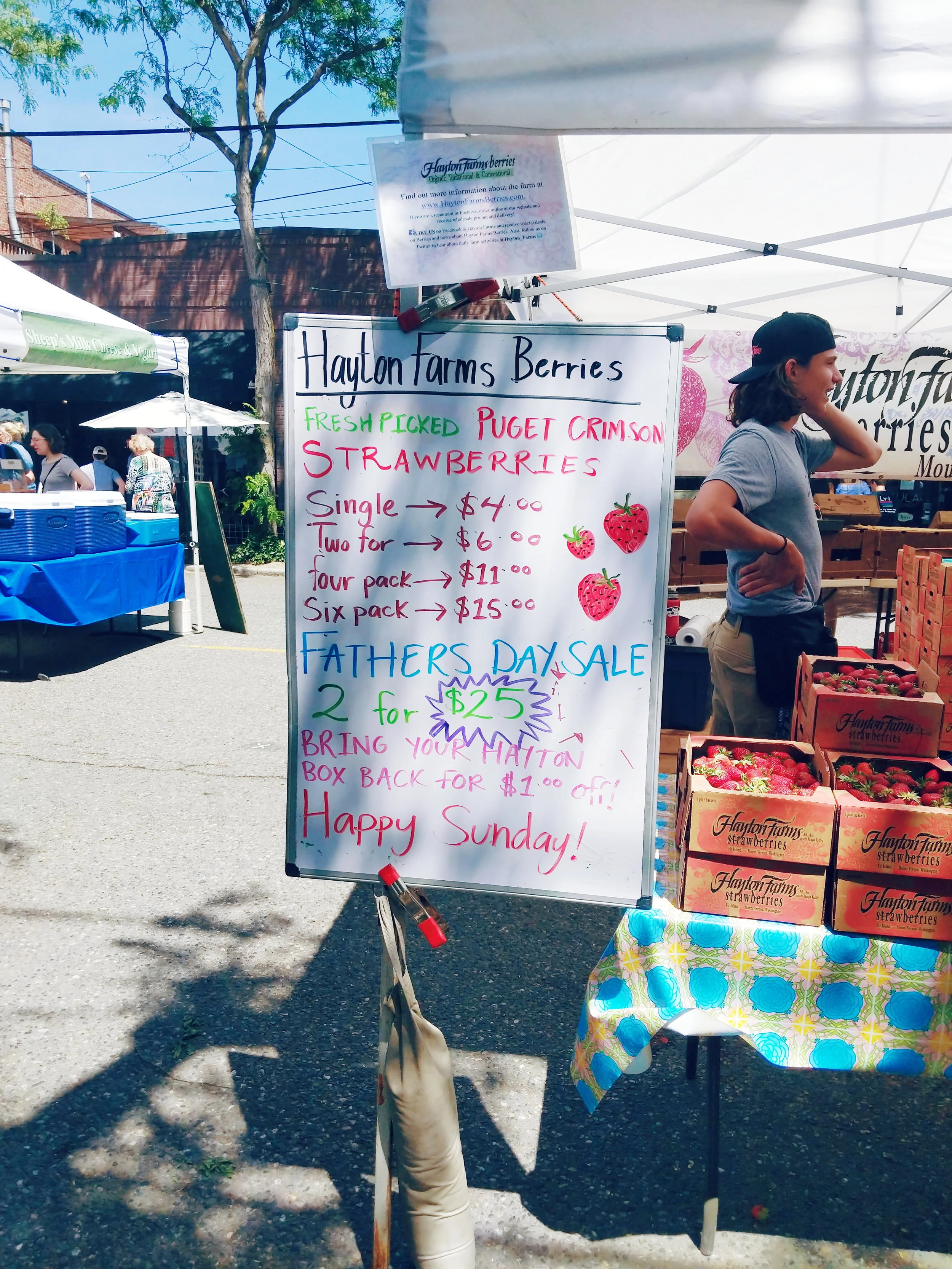 Seattle Must Stop: Visit the Ballard Farmers Market — rebeccakshores.com