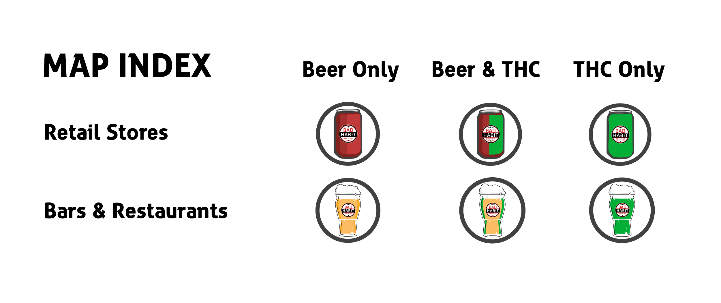 Beverage Finder — Bad Habit Brewing Company