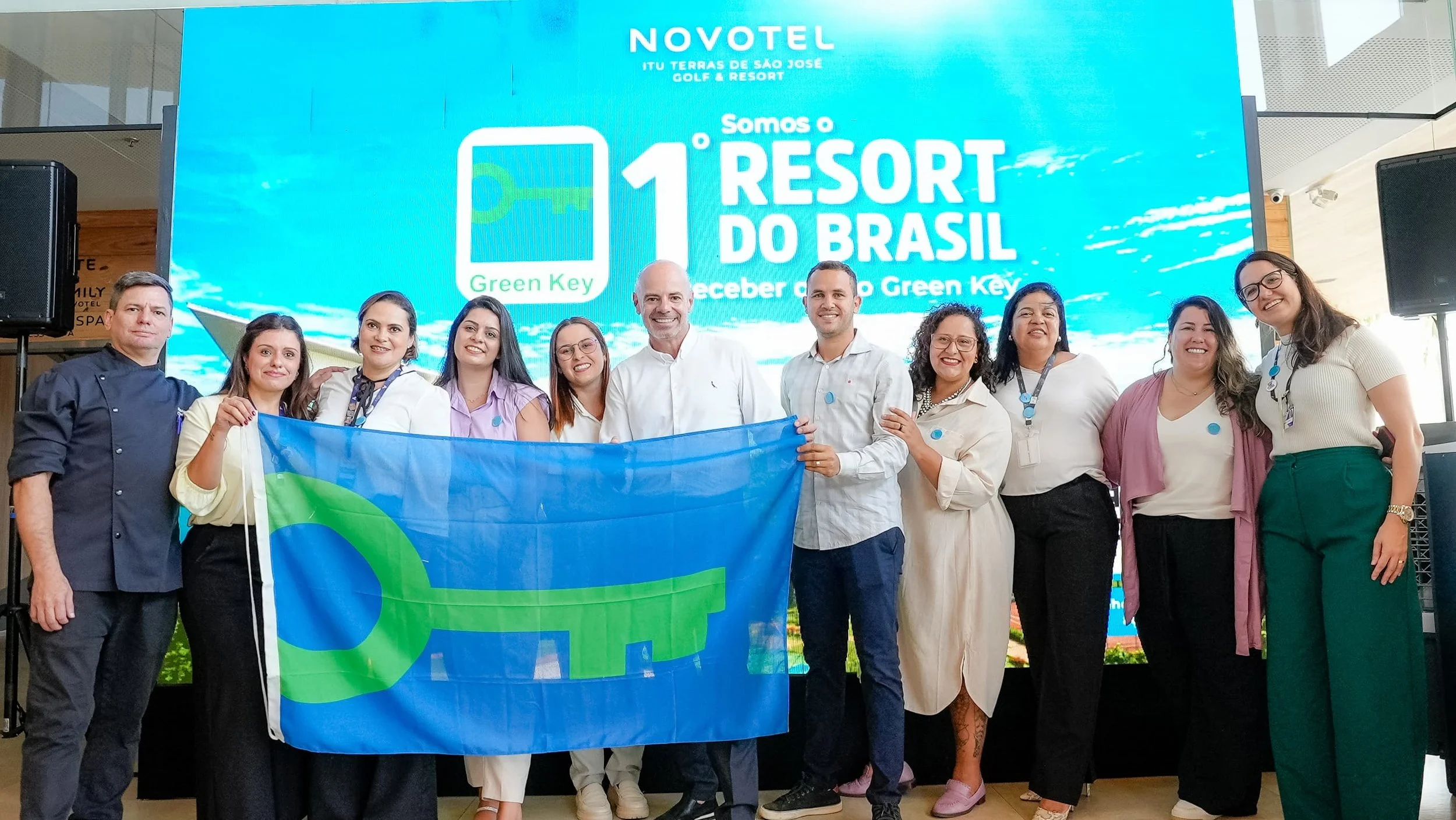 Green Key — Novotel Itu receives the Green Key certification as the ...