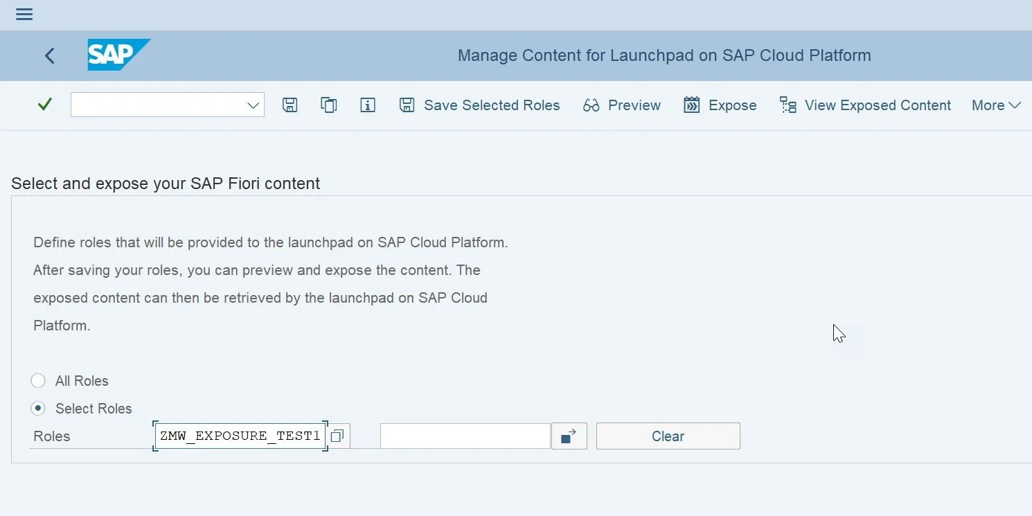 SAP Cloud Platform Central Launchpad - Avelon