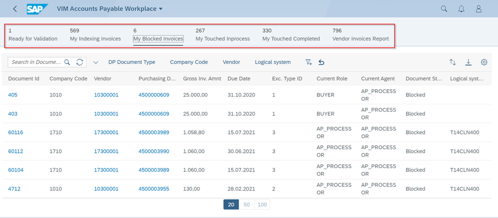 Nieuwe features in SAP Invoice Management — Avelon