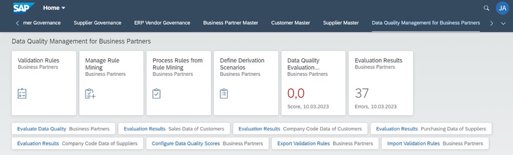 Introductie SAP Data Quality Management (DQM) — Avelon