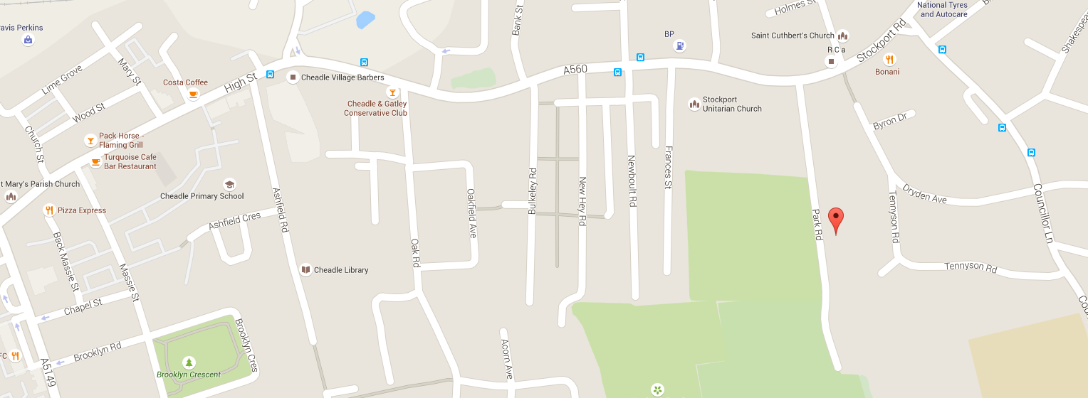 Find Us — Cheadle Town Football Club