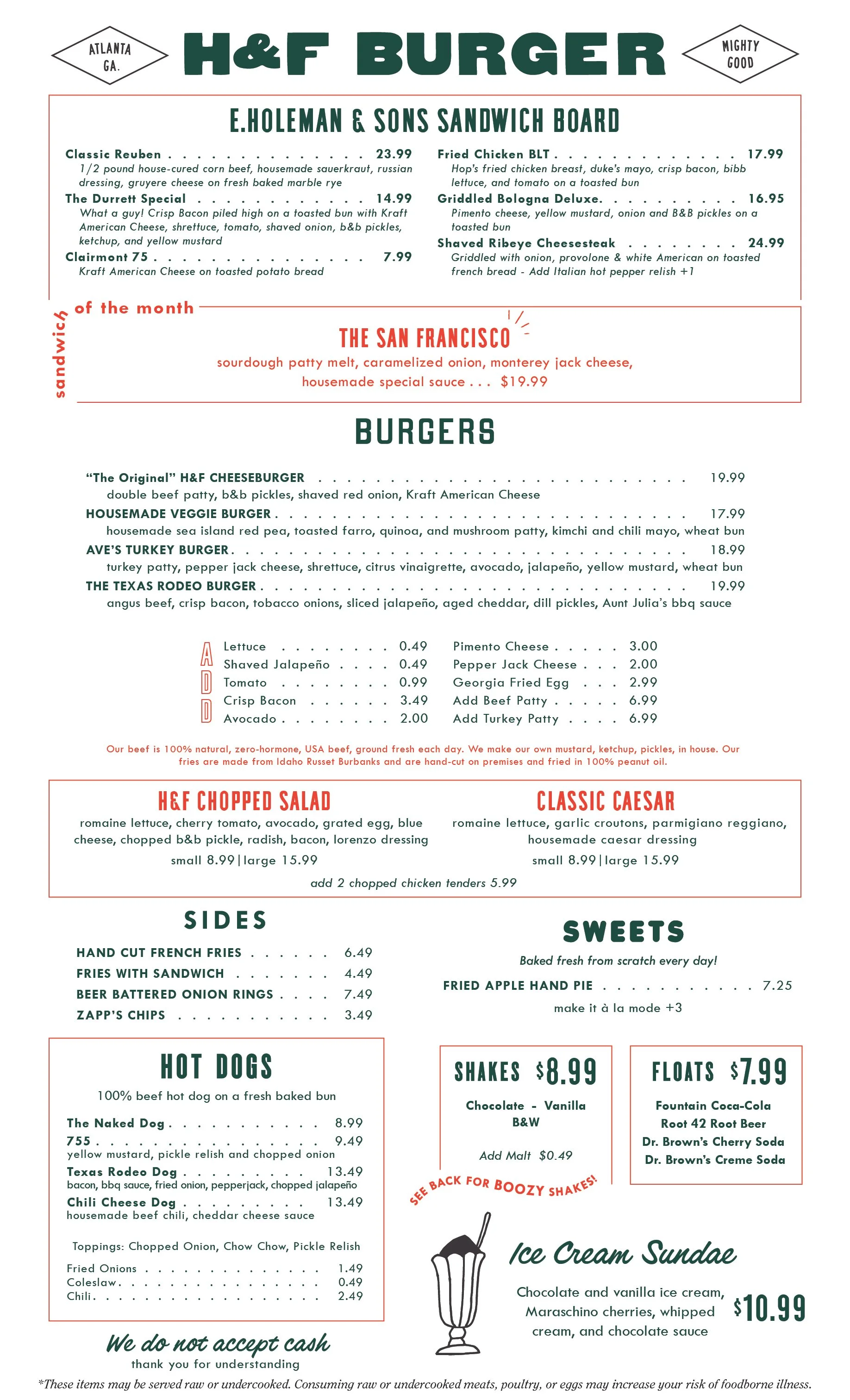 Handf Burger