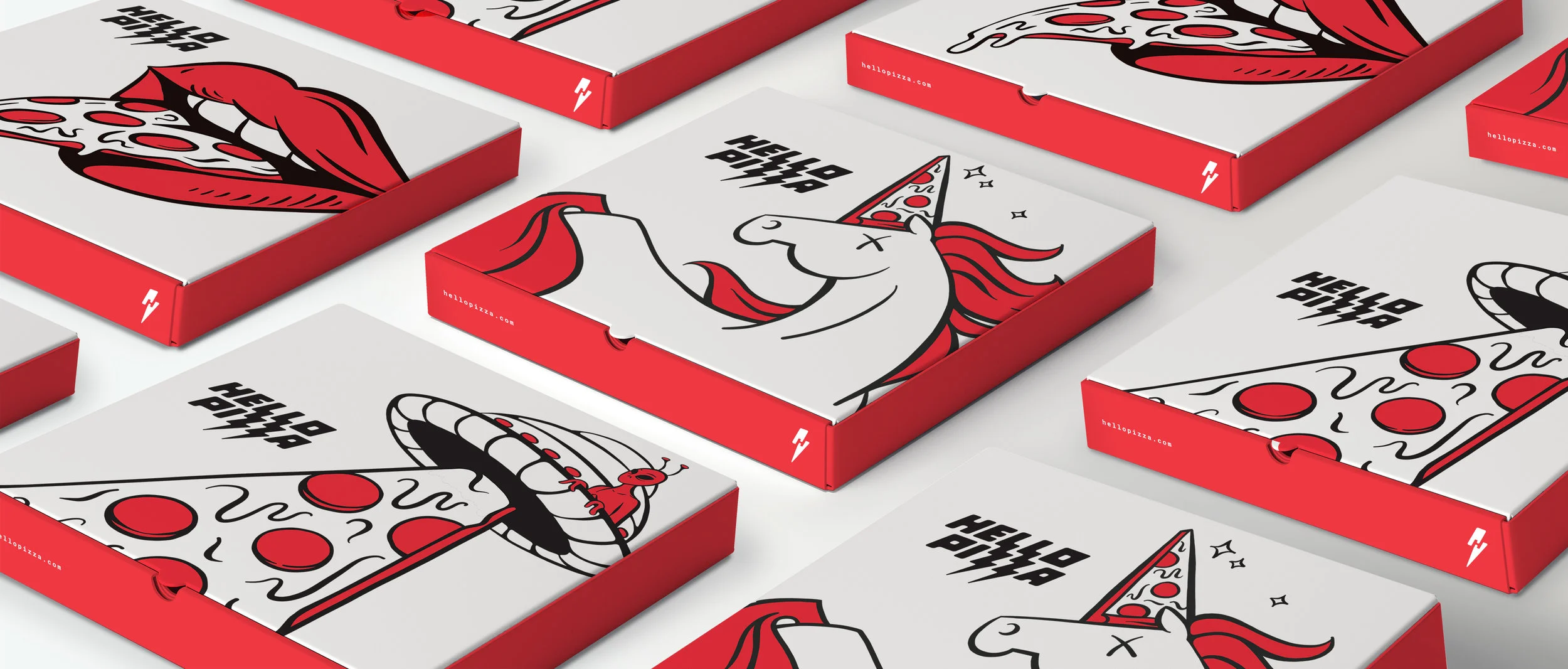 Hello Pizza — Jennifer Yelk Design