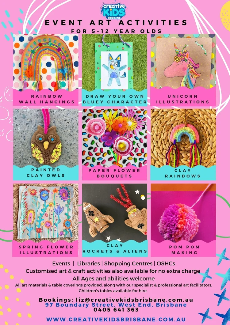 Events & Parties — Creative Kids Brisbane