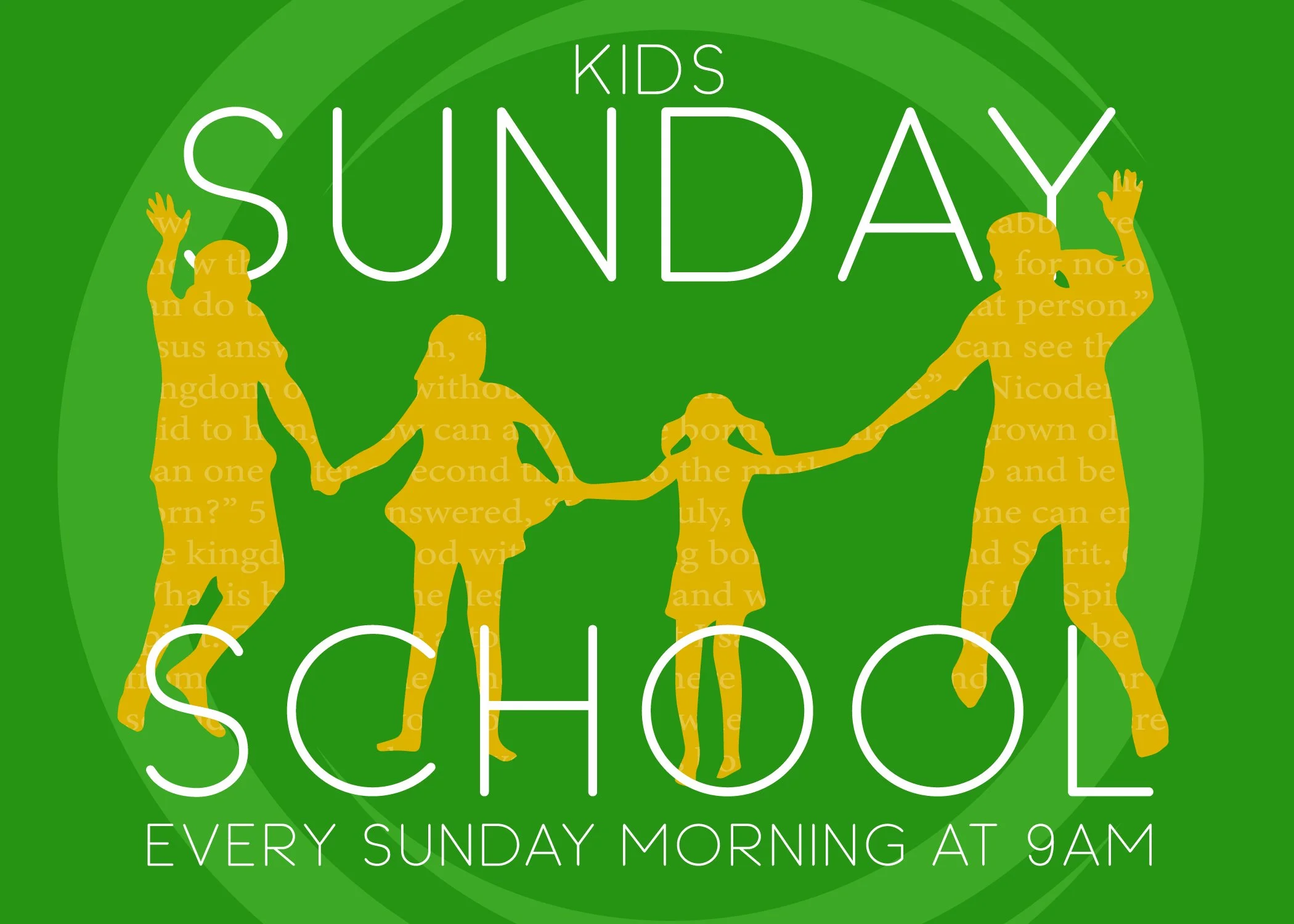 Kids Sunday School — Covenant Community Presbyterian Church