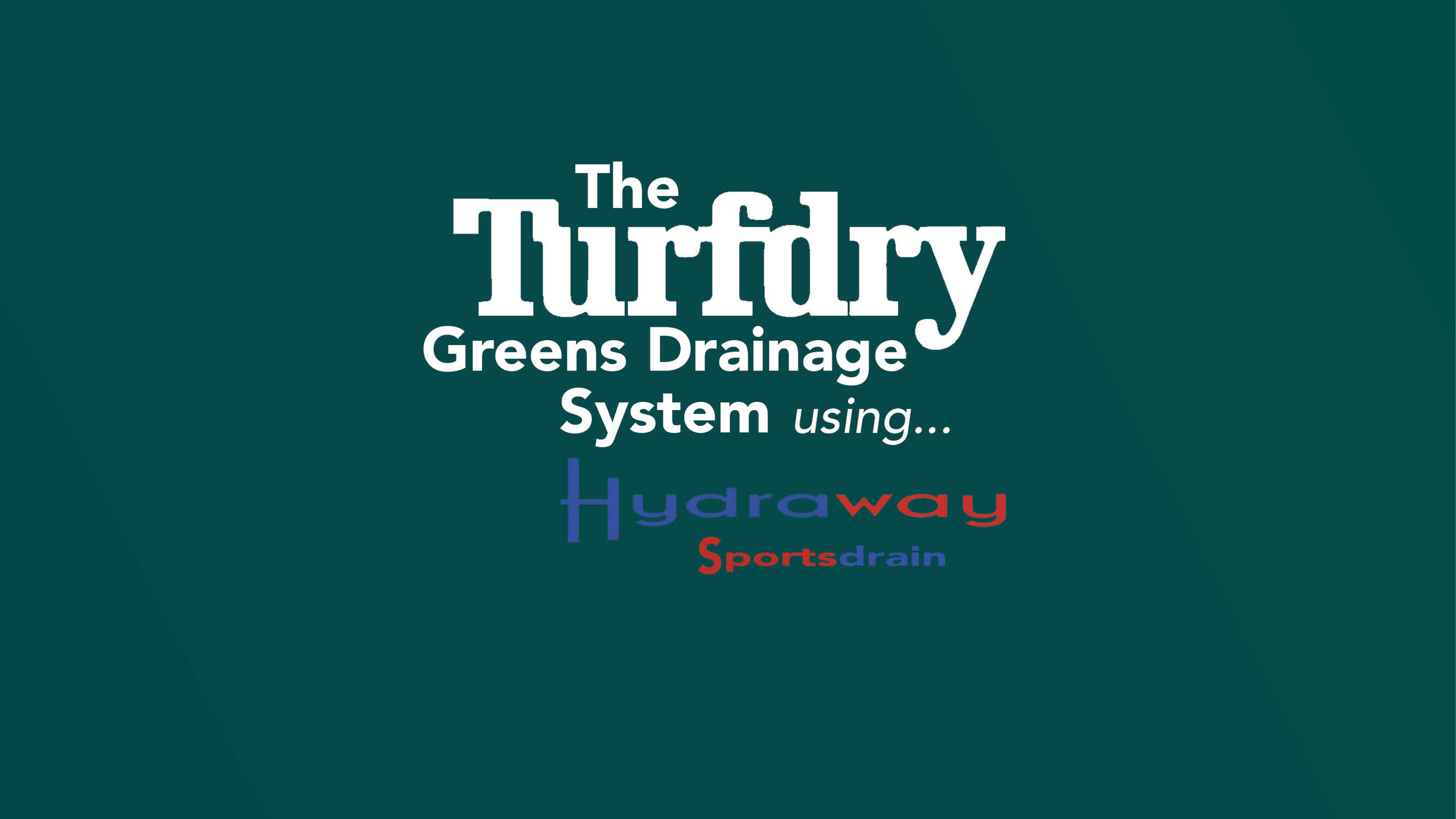 Golf Greens Drainage — Turfdry