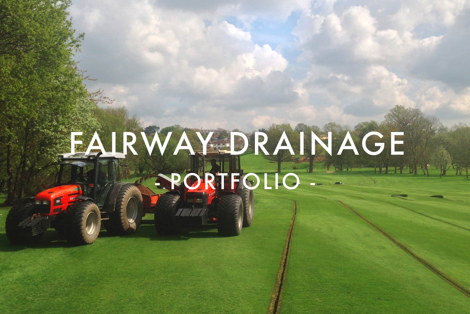 Golf Course Drainage - Portfolio — Turfdry