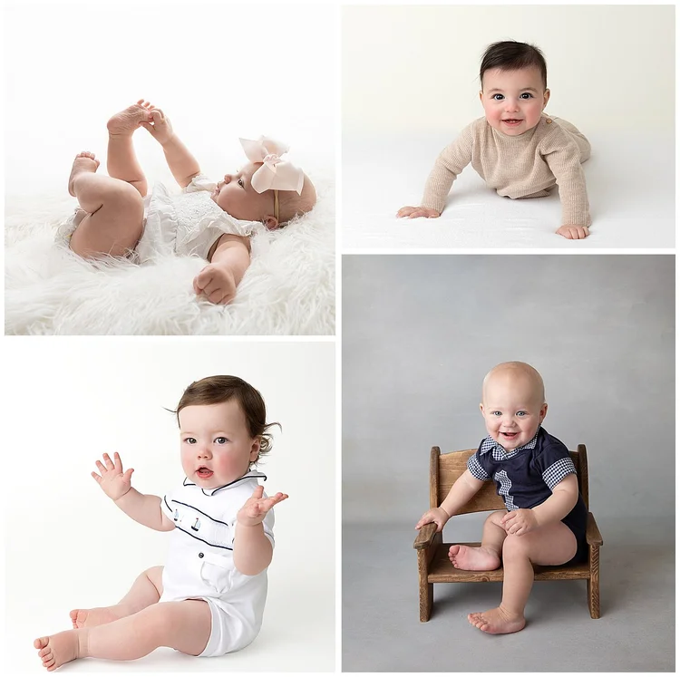 Boston Baby Milestone Photography Studio | Sessions & Pricing