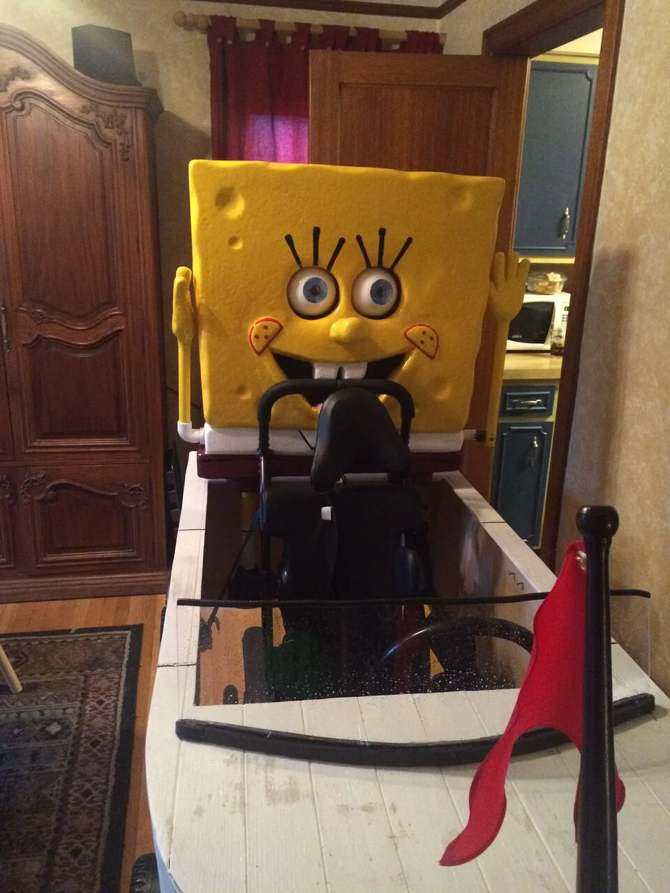 Jade's SpongeBob Squarepants Boat — Magic Wheelchair