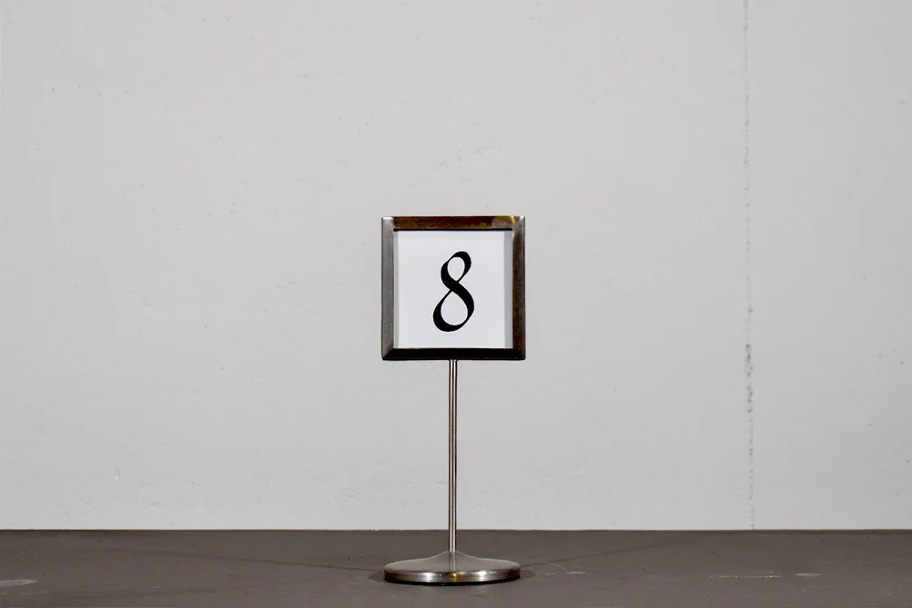 Table Numbers + Signs | Couture Events