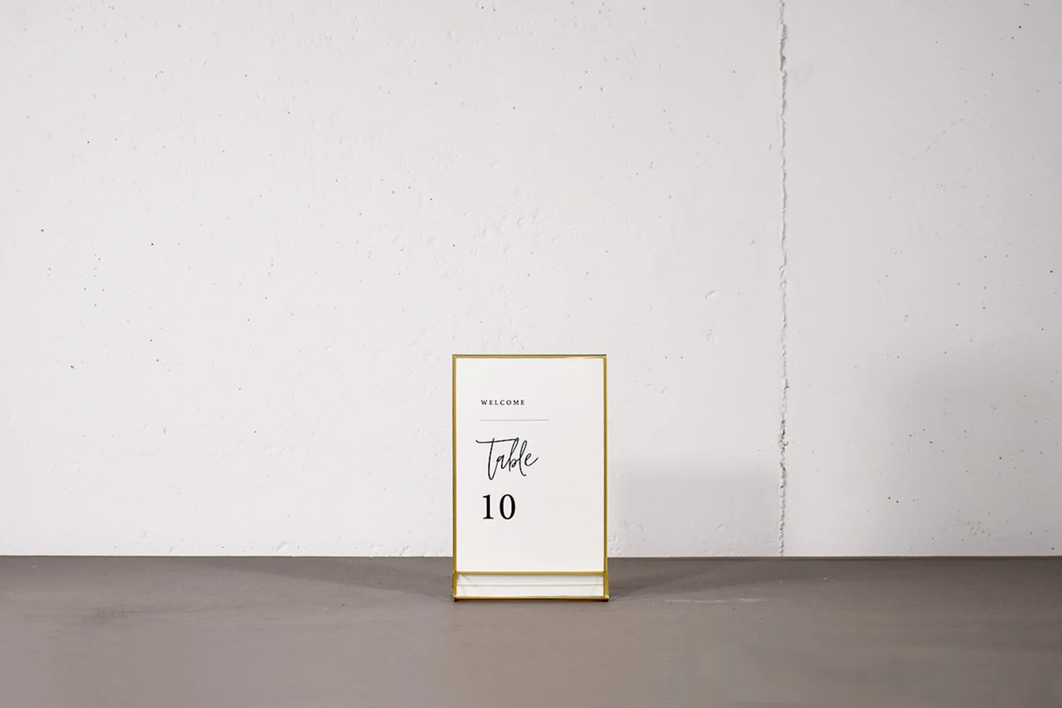 Table Numbers + Signs | Couture Events