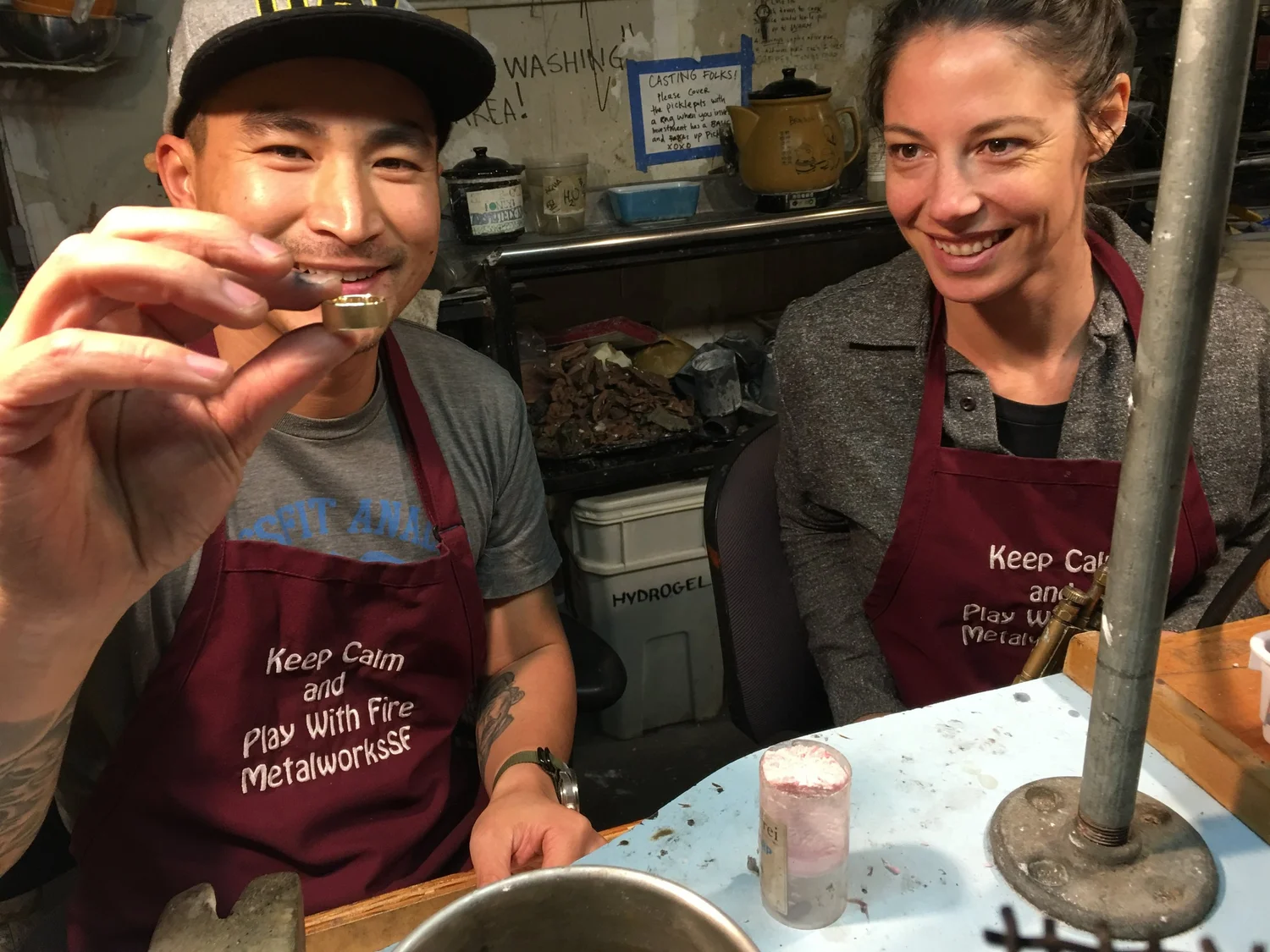Create Your Own DIY Wedding Rings! — Metalworks SF: School of ...