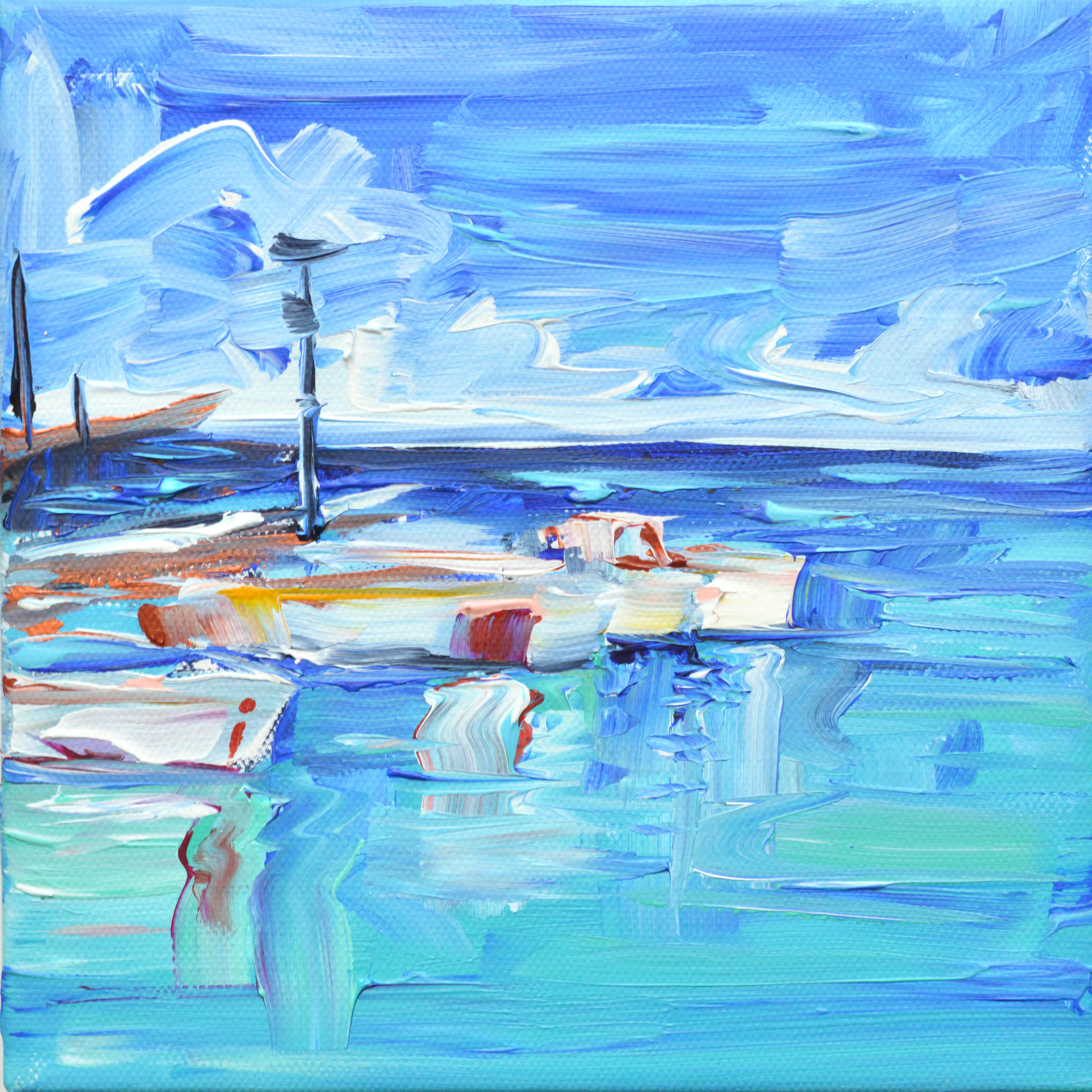 "No Bad Days" Original Acrylic Artwork On Wood by Rochester Artist ...