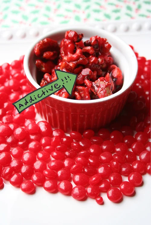 Red Hots Spiced Candied Walnuts — Jessie Unicorn Moore