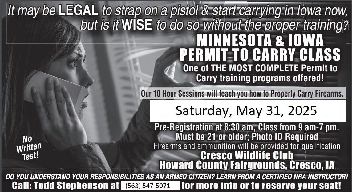Iowa Concealed Carry Classes