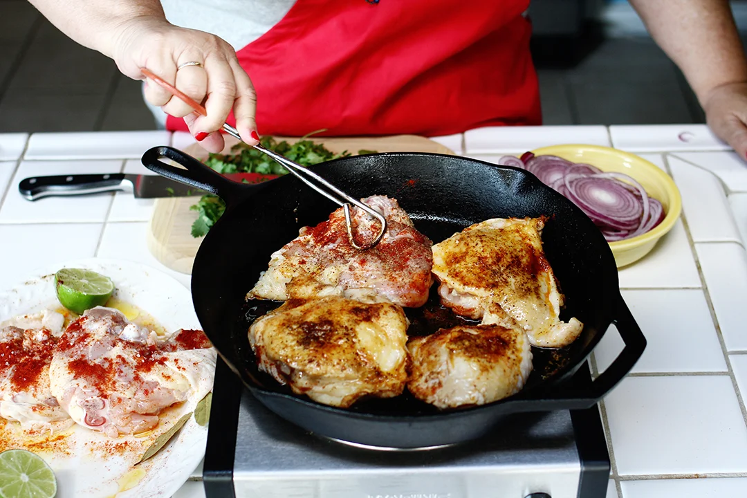 Salvadorian Pollo Encebollado Recipe — My Big Fat Cuban Family: A Cuban ...