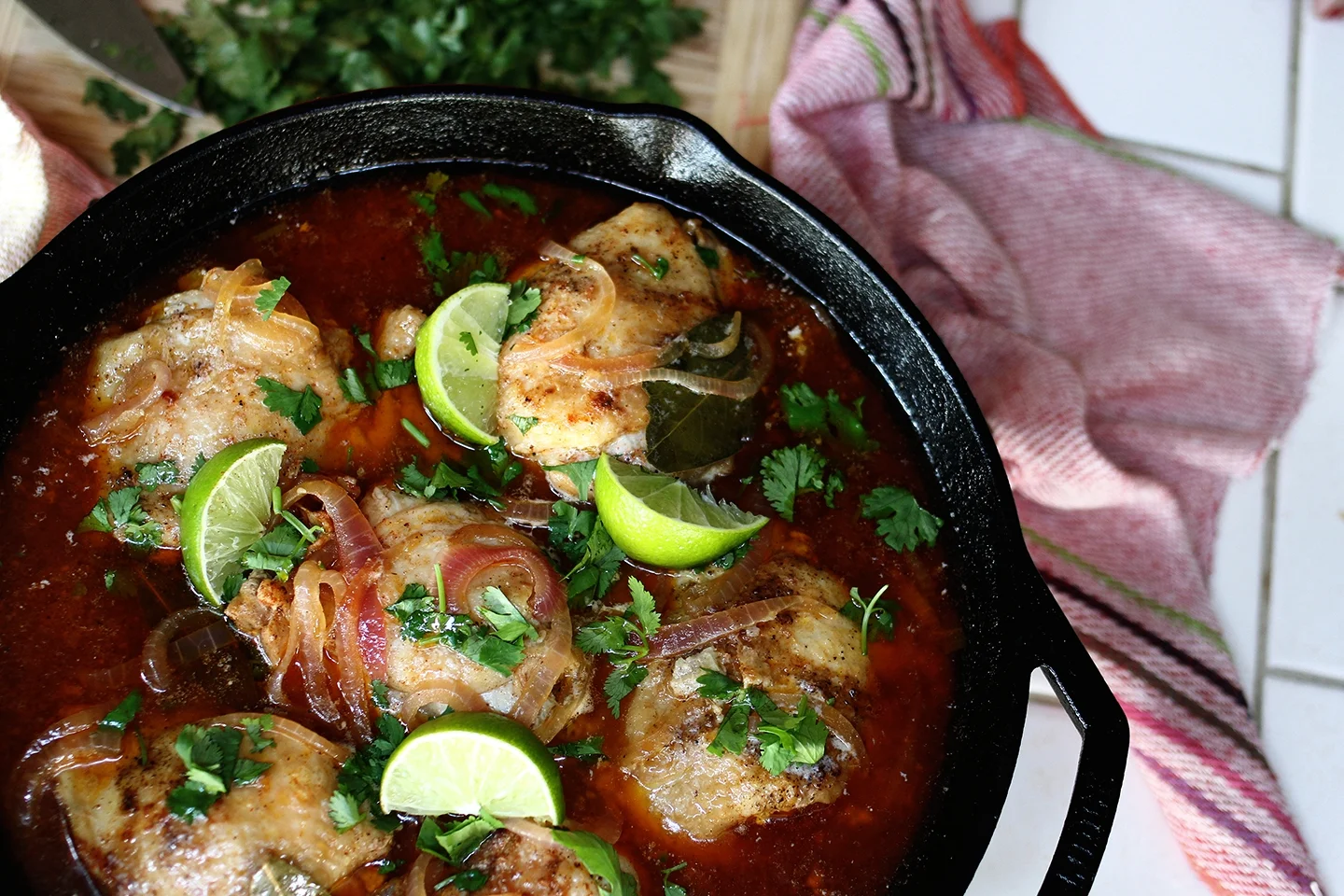 Salvadorian Pollo Encebollado Recipe — My Big Fat Cuban Family: A Cuban ...