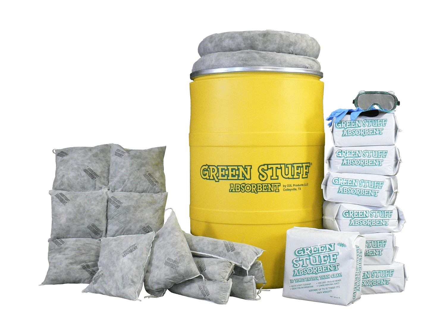 Green Stuff Spill Absorbent