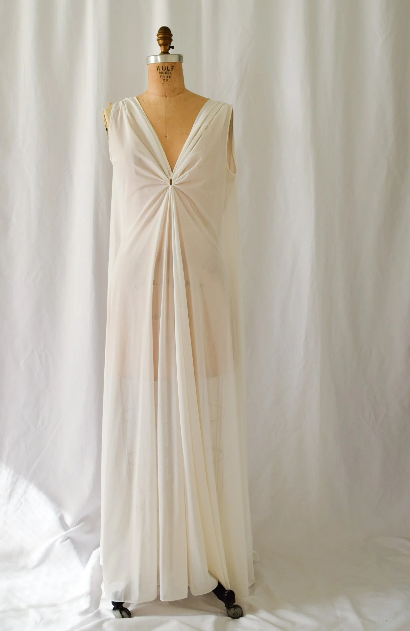 1980s Victor Costa Polka Dot Strapless Ruched Party Mini Dress ...