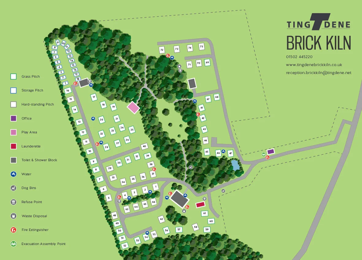 Touring Caravan & Motorhome Park Thetford, Norfolk
