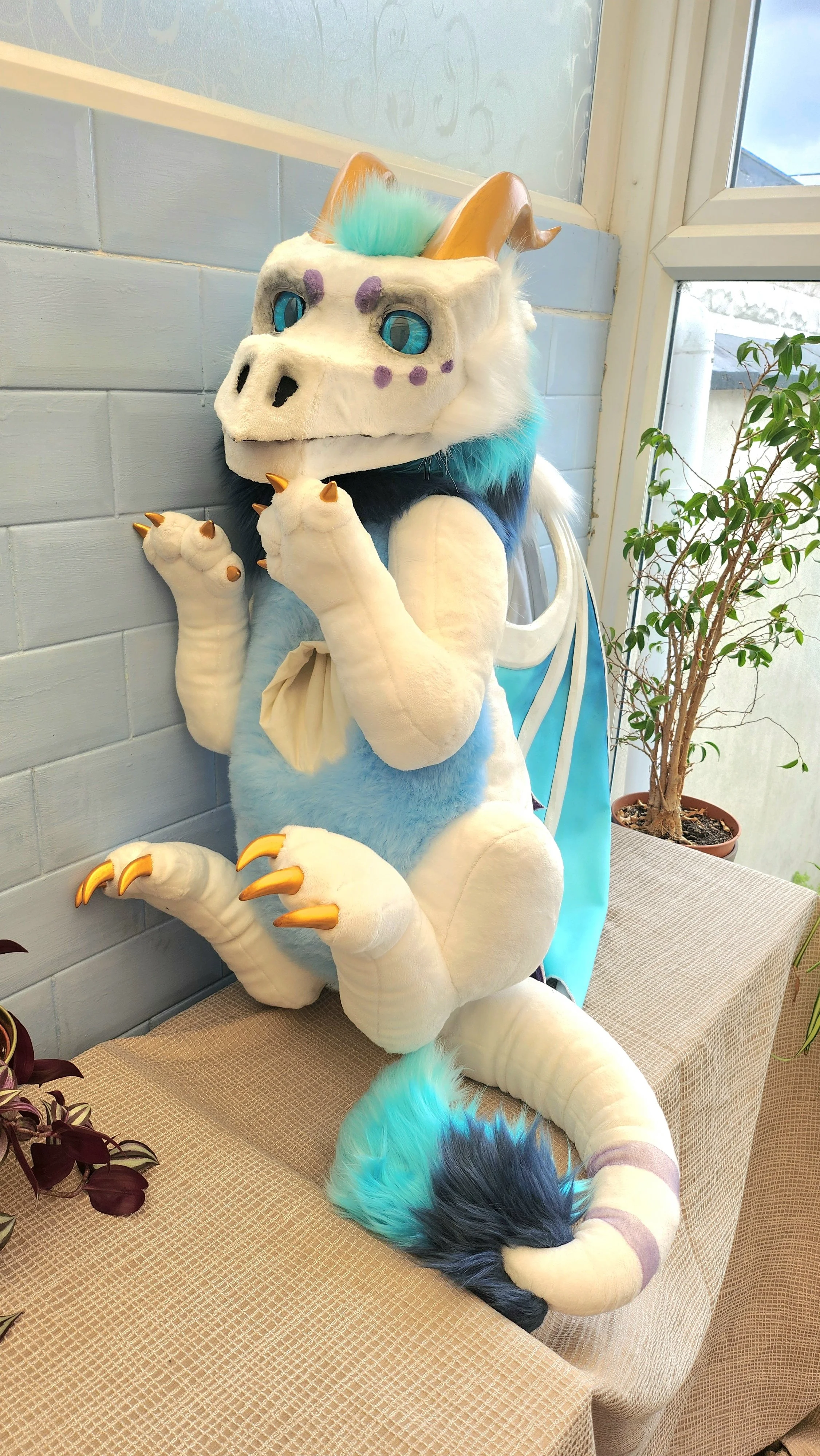 Dragon Puppets — Keep drawing, Charlie!