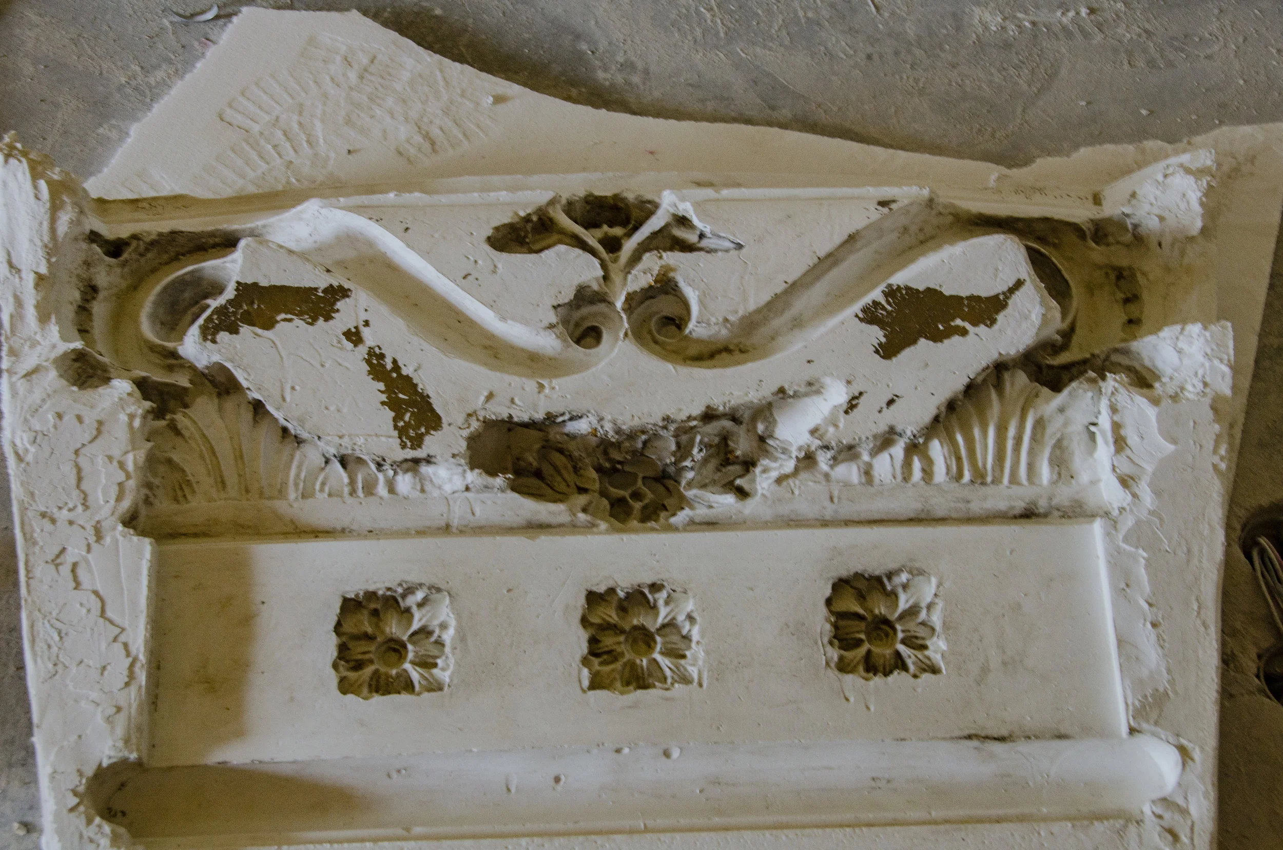 Molding of capitals — Wyoming Capitol Square Project