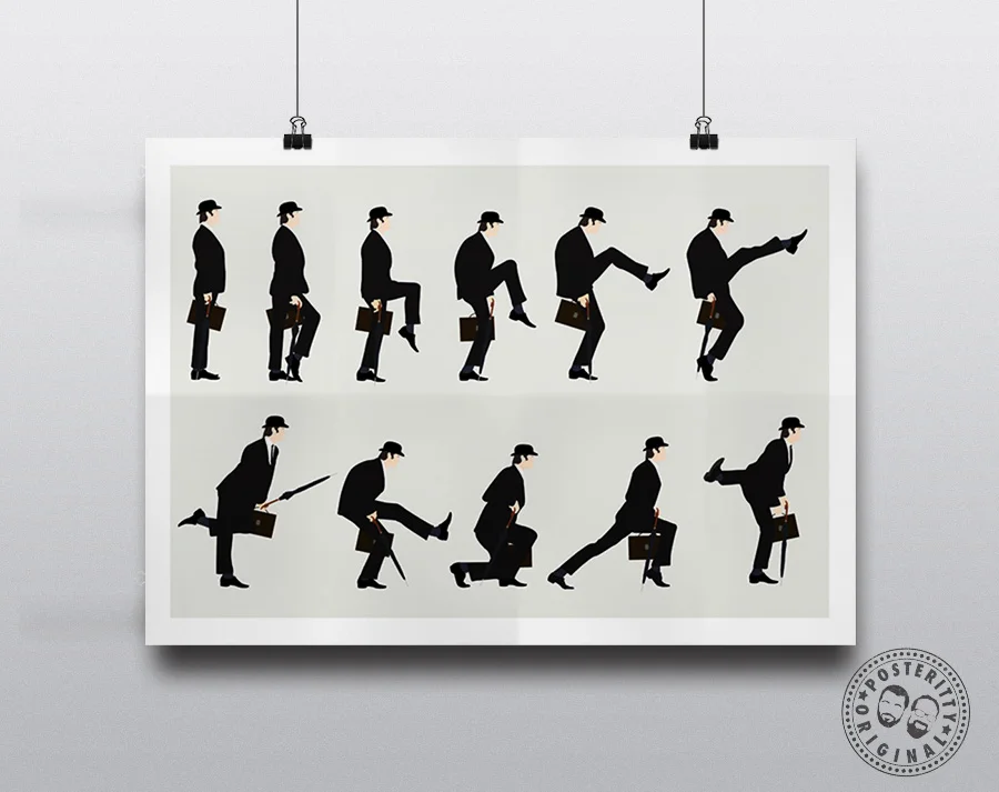 Ministry Of Silly Walks Poster