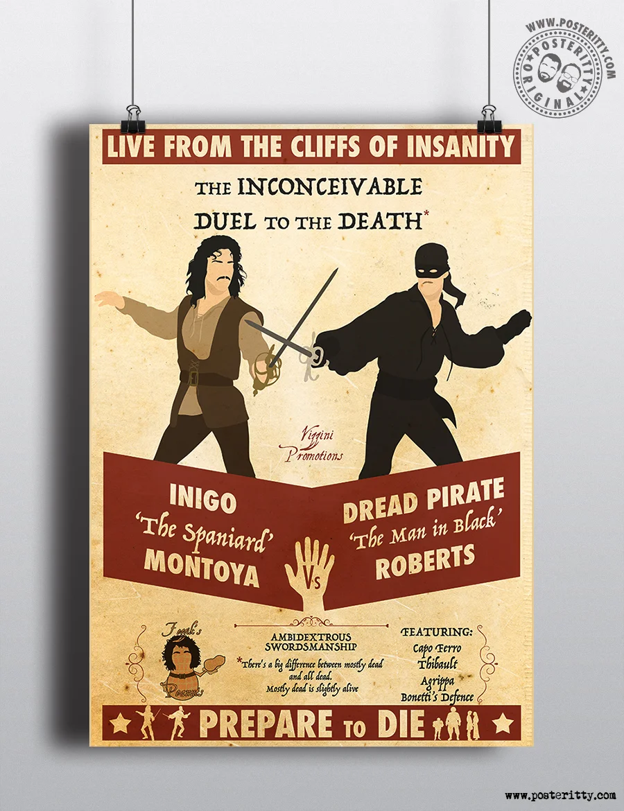 Princess Bride Minimalist Poster