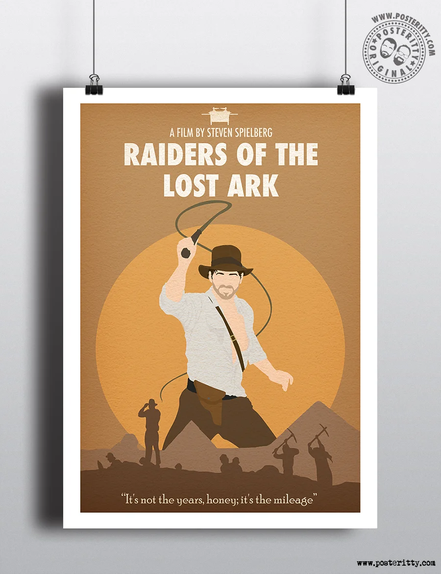 Raiders Of The Lost Ark Poster Minimalist