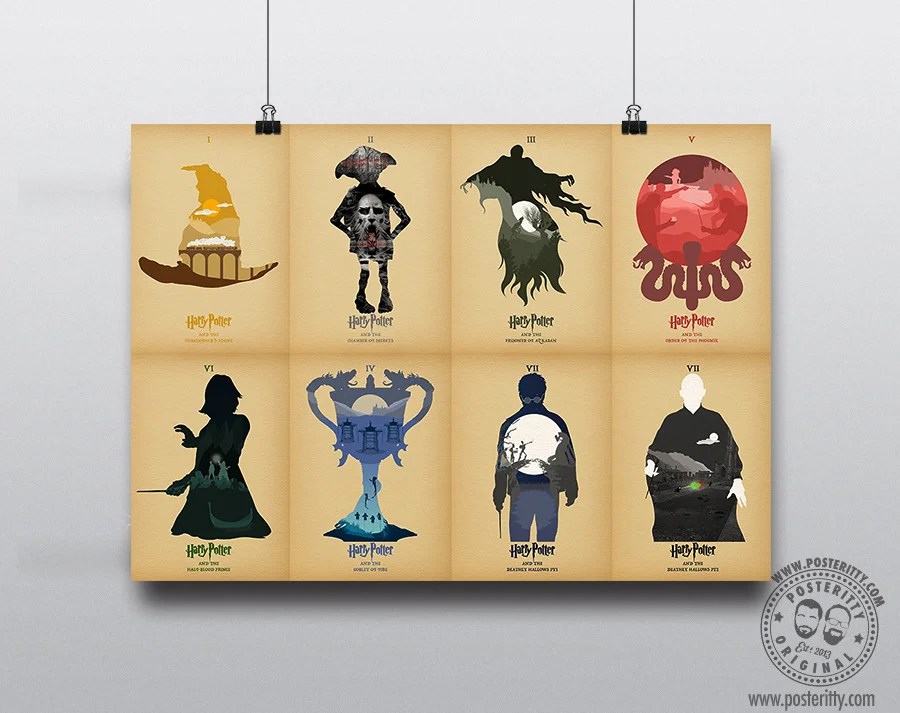 Minimalist Movie Posters Harry Potter