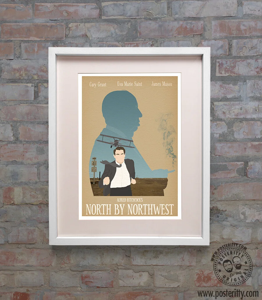 North By Northwest Minimalist Poster