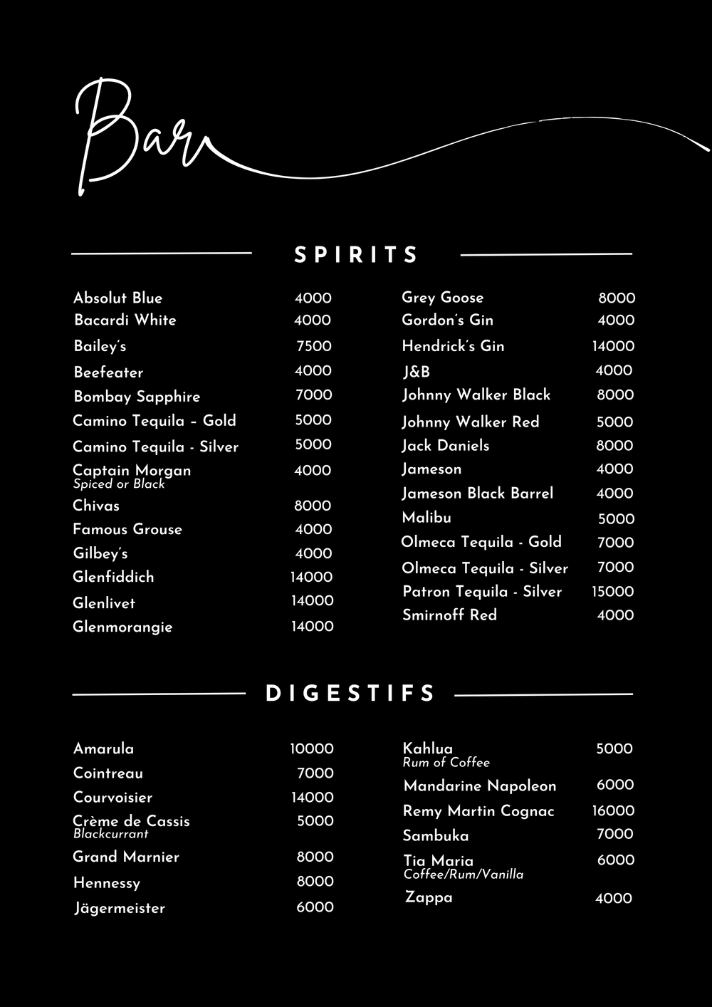 East African Cuisine — Repub Lounge Kigali