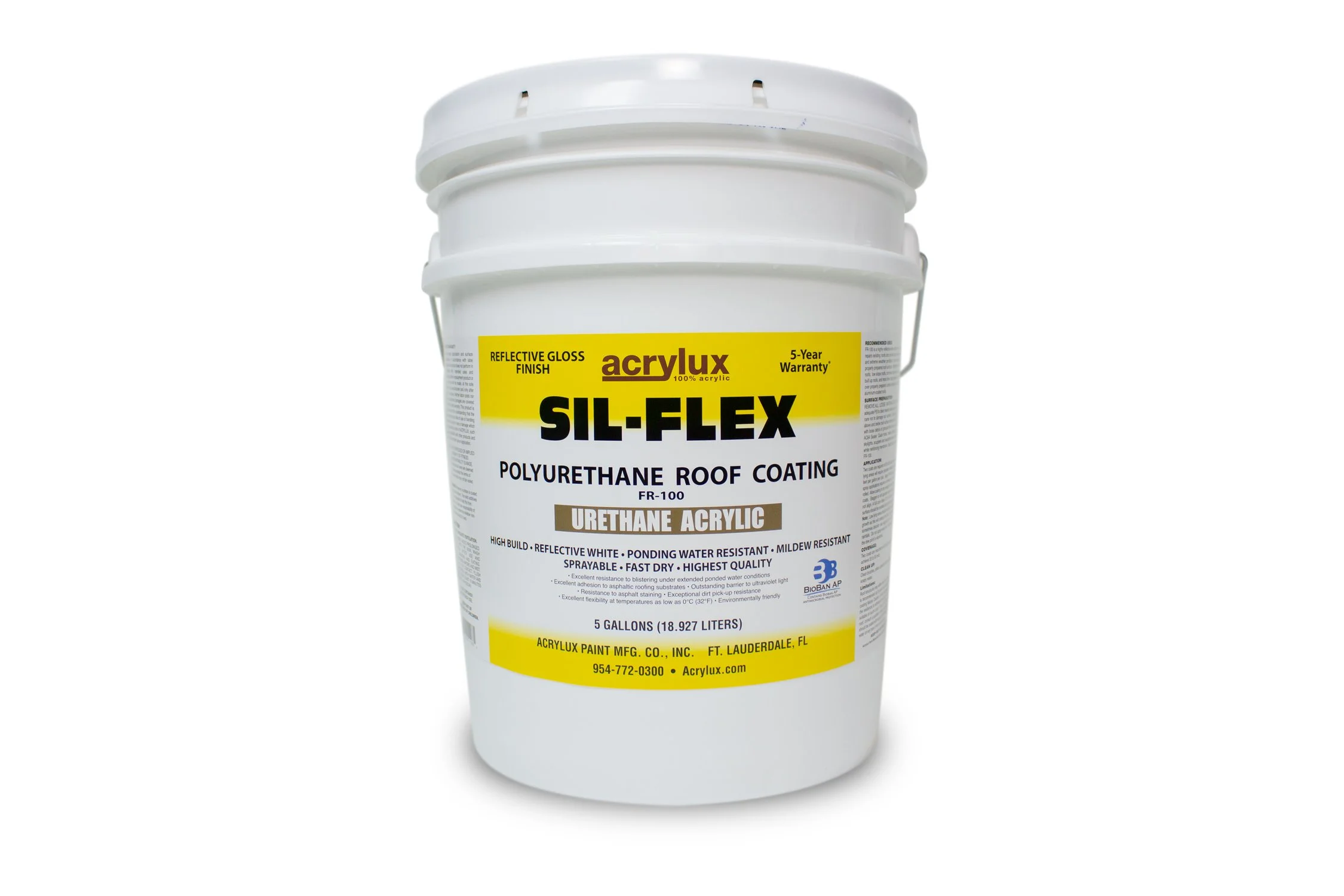 Sil-Flex Polyurethane Flat Roof Coating — Acrylux Paint