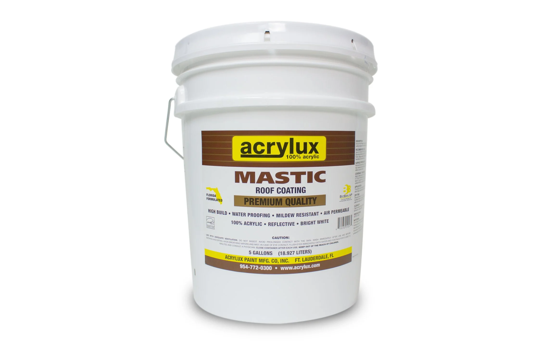 Roof Mastic Elastomeric Waterproofing Paint — Acrylux Paint