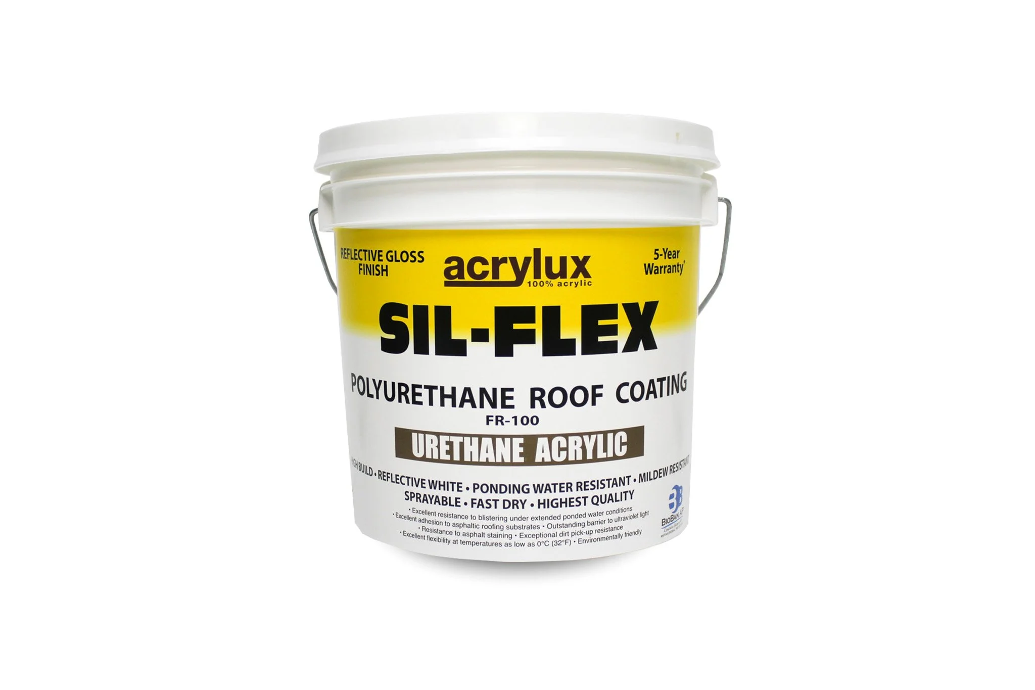 Sil-Flex Polyurethane Flat Roof Coating — Acrylux Paint
