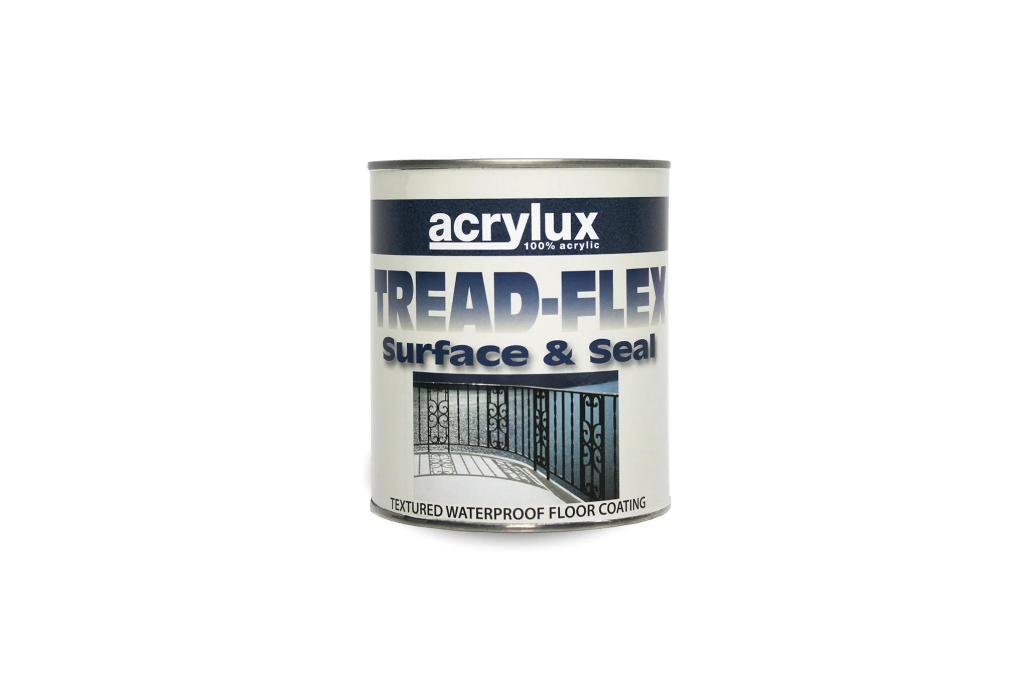 Tread-Flex Textured Waterproof Floor Coating — Acrylux Paint