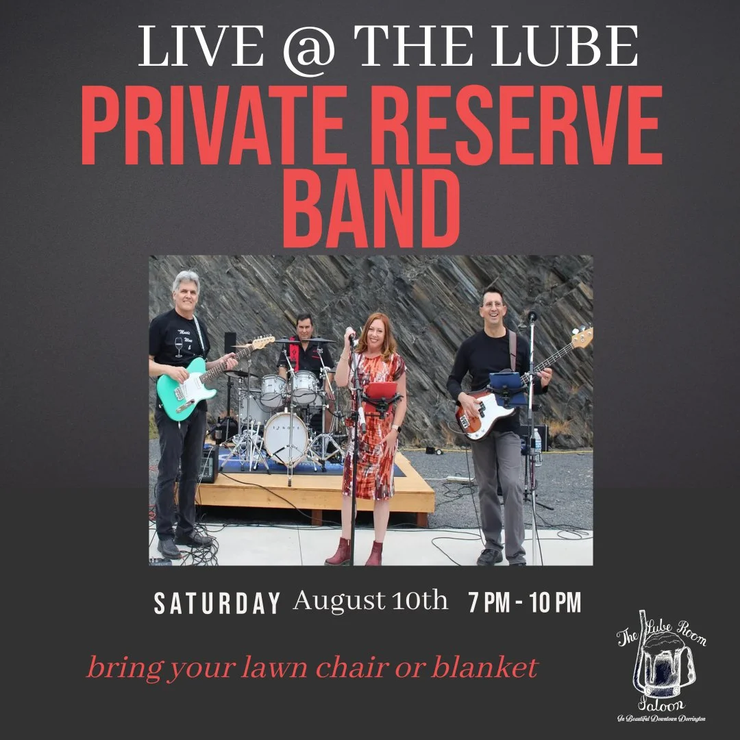 Events — The Lube Room Saloon