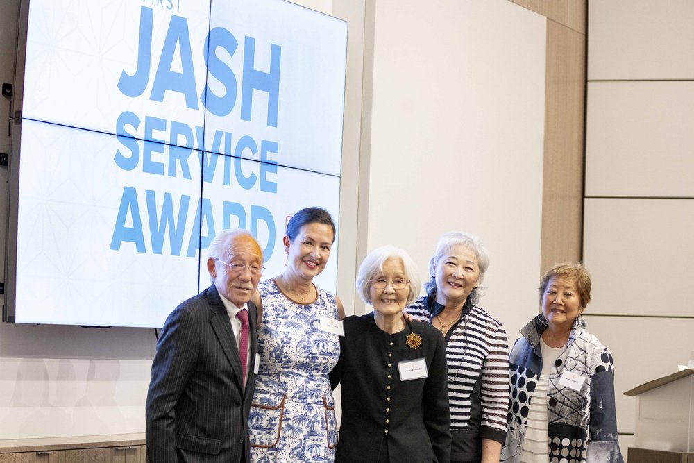 Inaugural JASH Service Award Presented to Yoko Authur — Japan-America ...