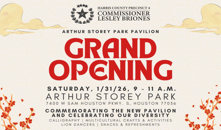 [VOLUNTEER] Harris County Commissioner Lesley Briones Presents: Arthur ...