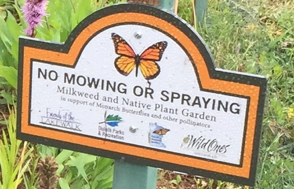 Butterfly Garden Plant Signs Pollinator Garden Sign