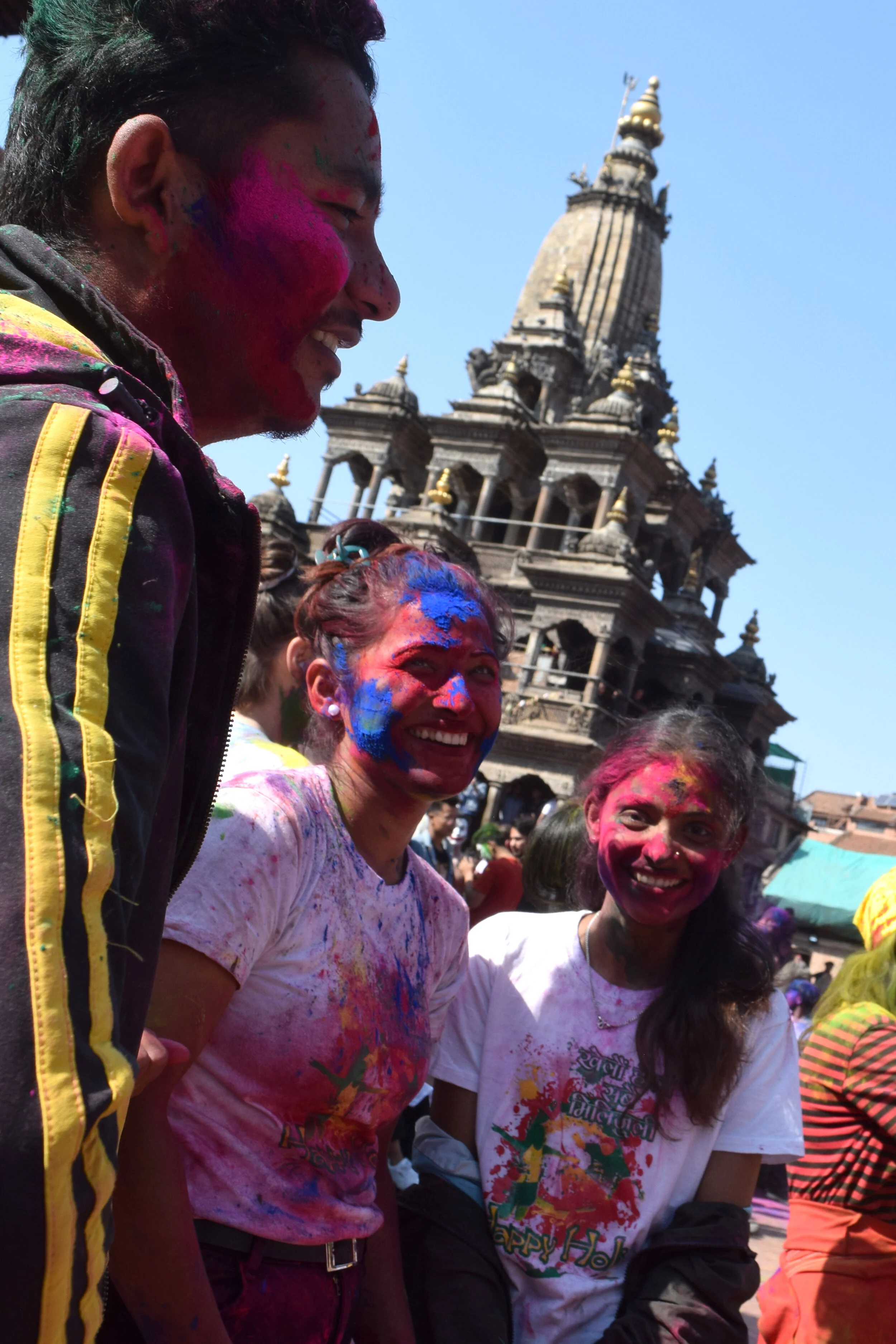 Holi Purnima at Patan Durbar Square — Believe in Nepal