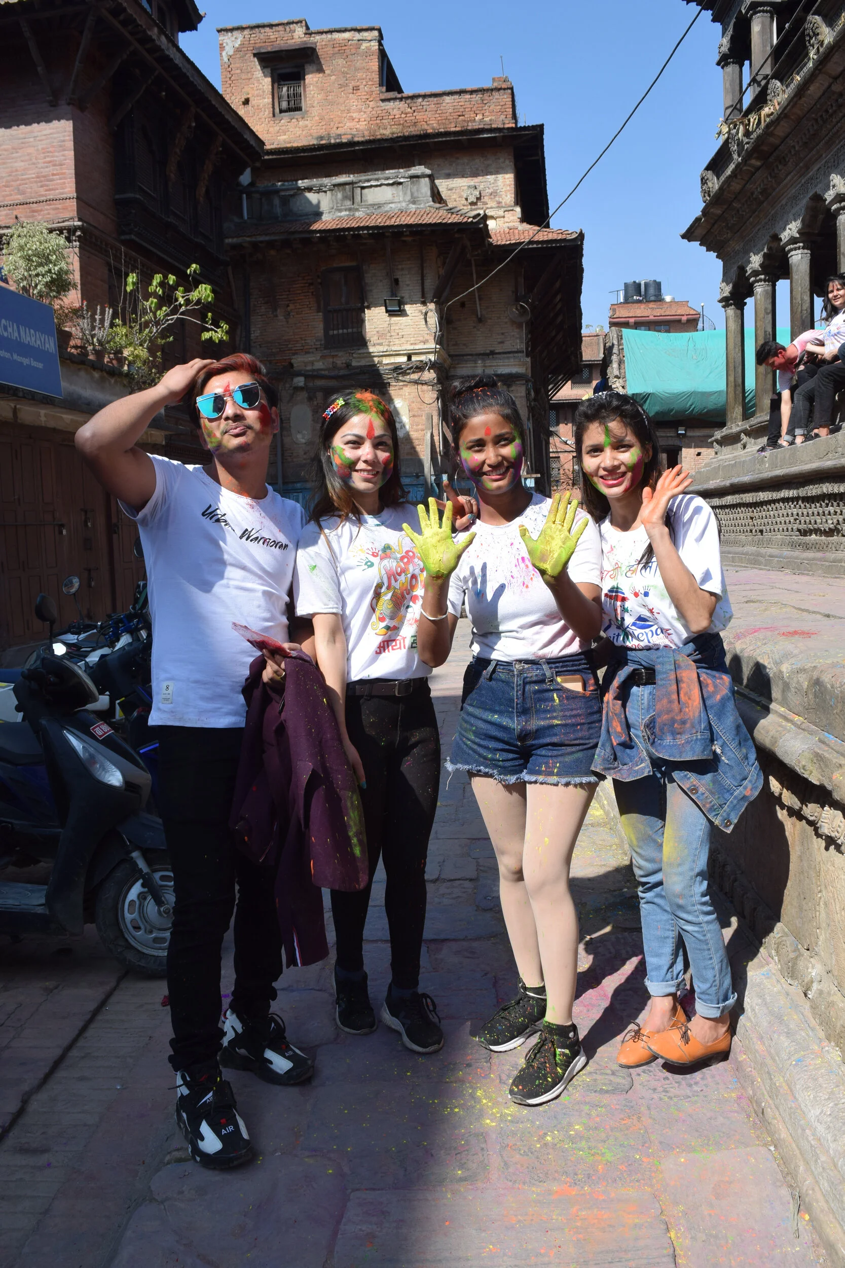 Holi Purnima at Patan Durbar Square — Believe in Nepal