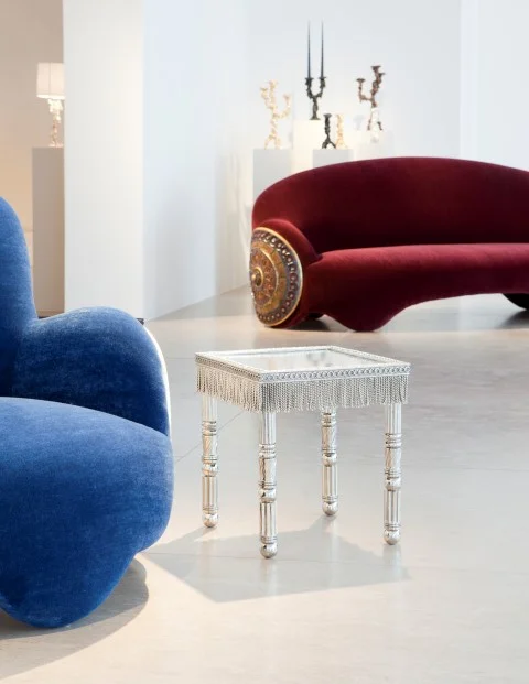 MB Side Table 'Fringe' — DAVID GILL GALLERY