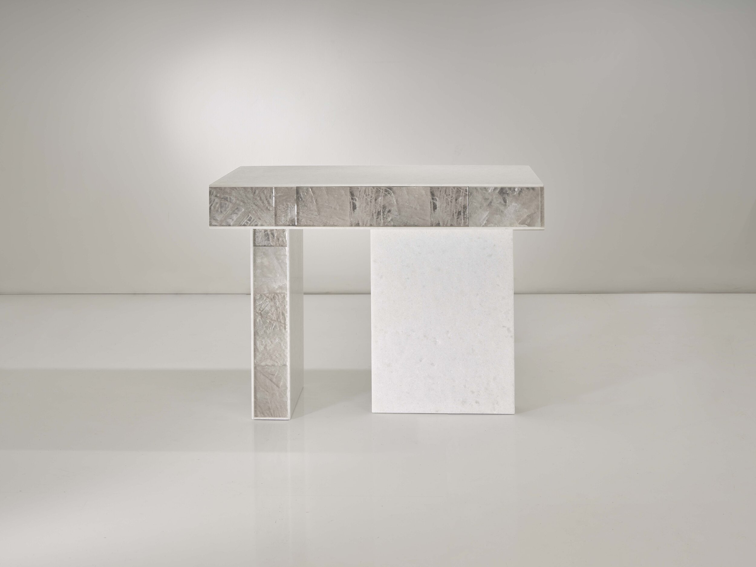 MB Bedside Table 'Rock Crystal' — DAVID GILL GALLERY